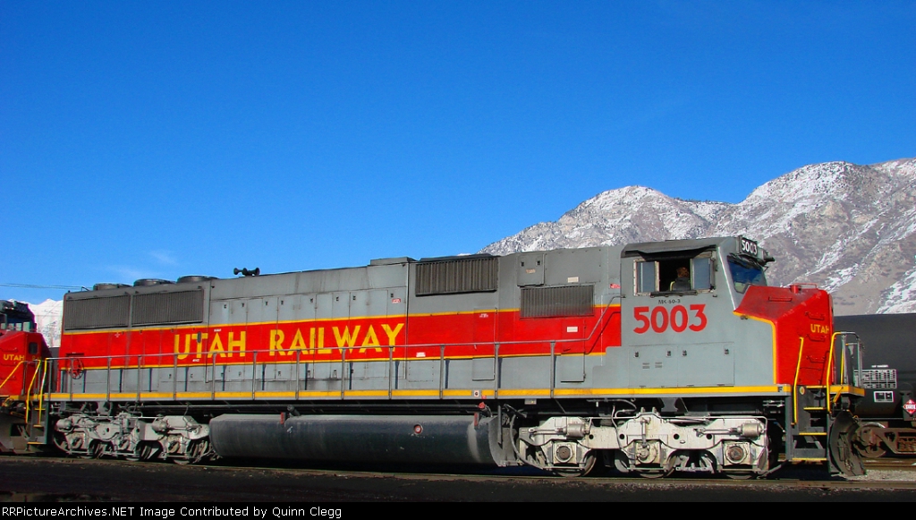 UTAH RAILWAY MK 5000C NO.5003 PROVO,UTAH JANUARY 17,2010